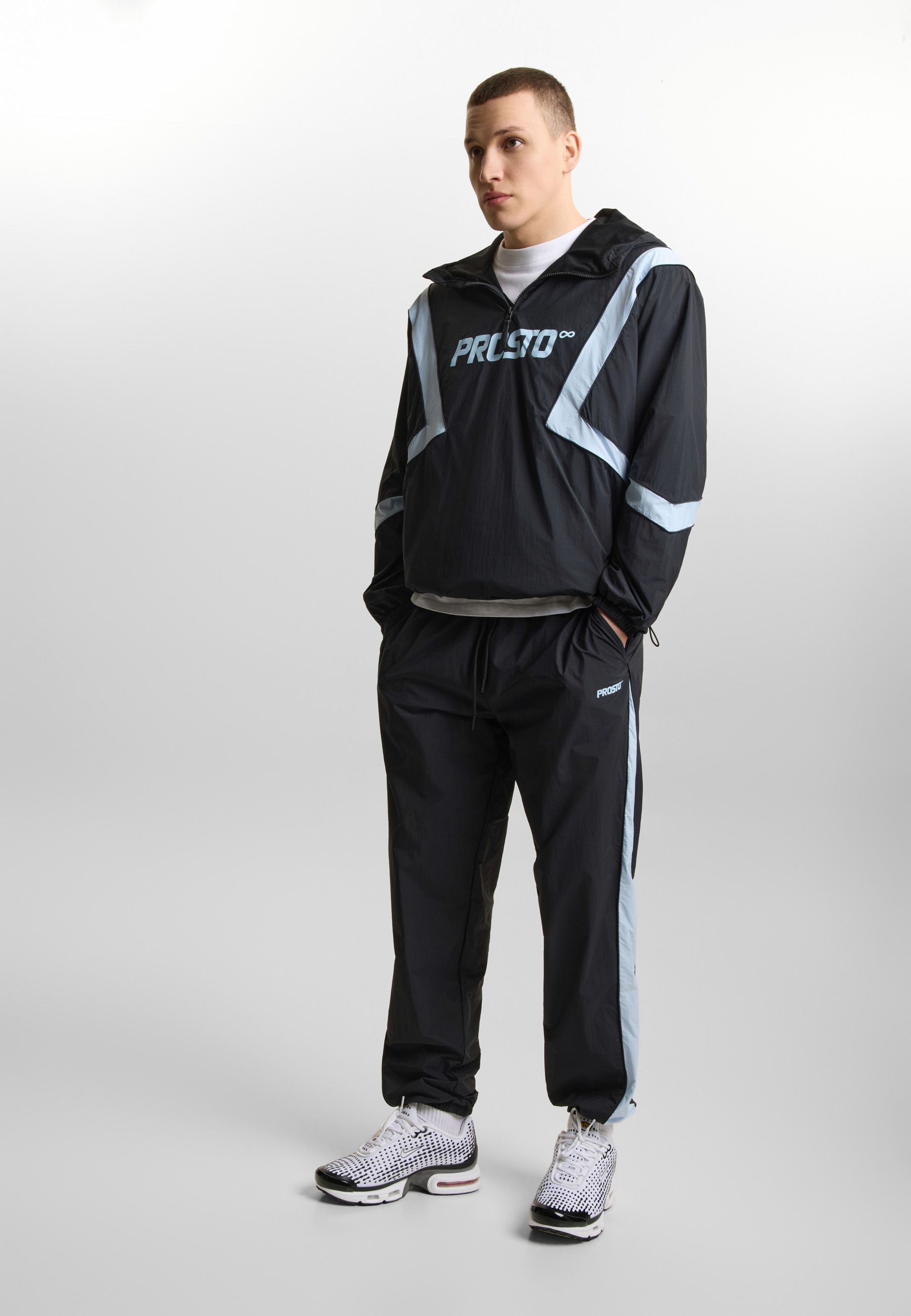 Prosto Sprinter kurtka męska regular czarna | Prosto.com